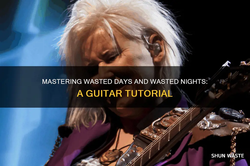 Mastering Wasted Days And Wasted Nights: A Guitar Tutorial | ShunWaste