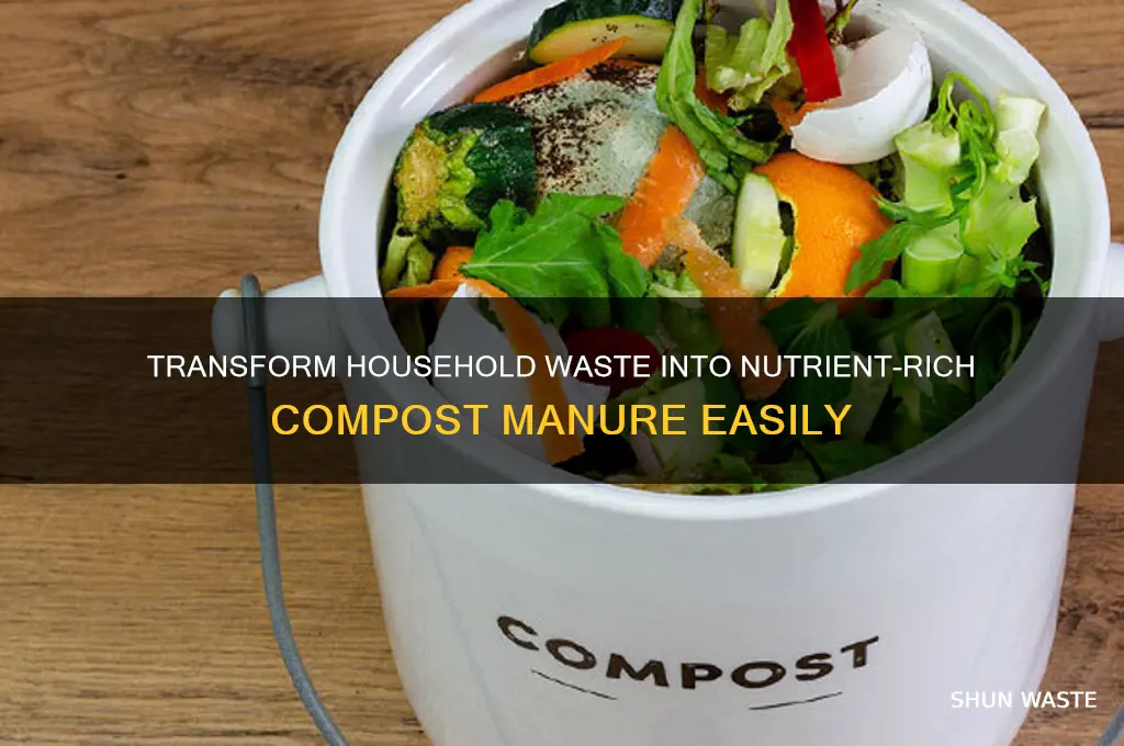 Transform Household Waste Into Nutrient-Rich Compost Manure Easily ...
