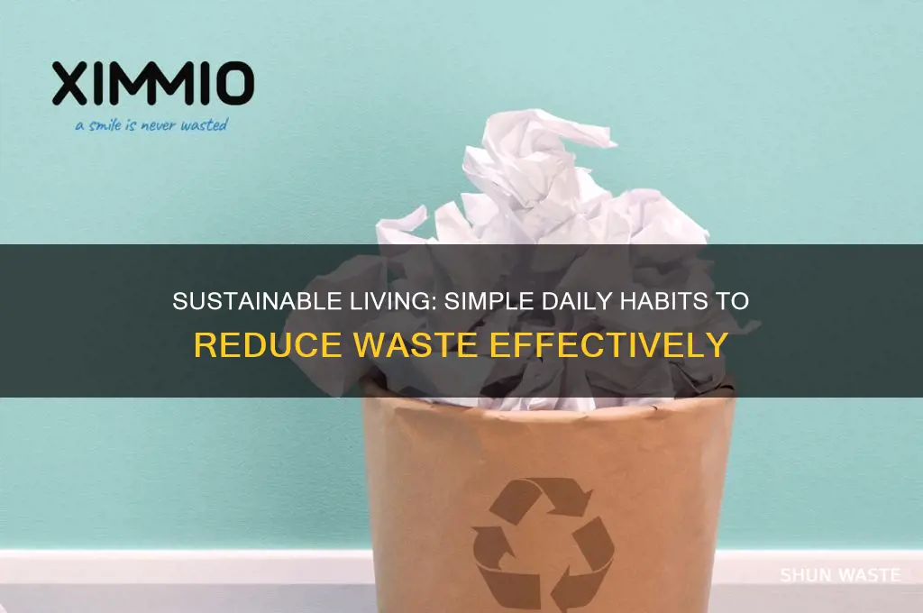 Sustainable Living: Simple Daily Habits To Reduce Waste Effectively ...