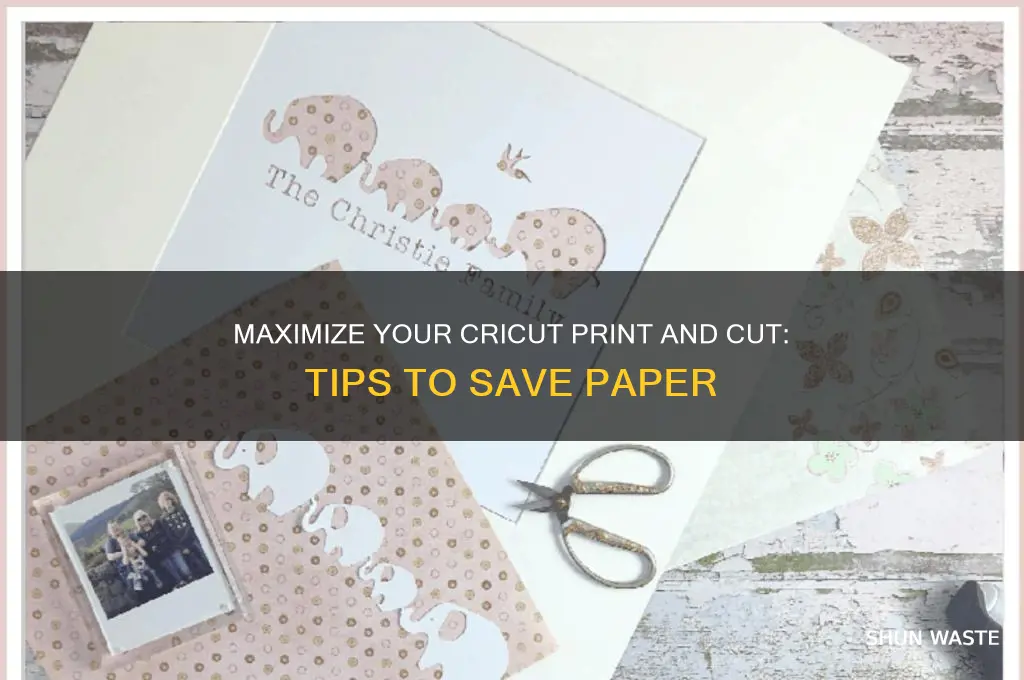 Maximize Your Cricut Print And Cut: Tips To Save Paper | ShunWaste