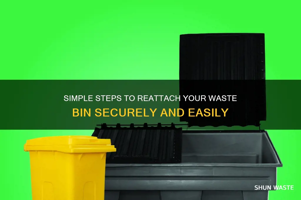 Simple Steps To Reattach Your Waste Bin Securely And Easily | ShunWaste