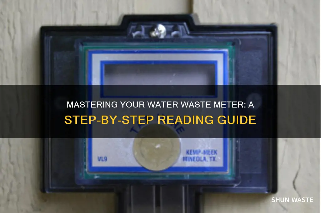 Mastering Your Water Waste Meter: A Step-By-Step Reading Guide | ShunWaste