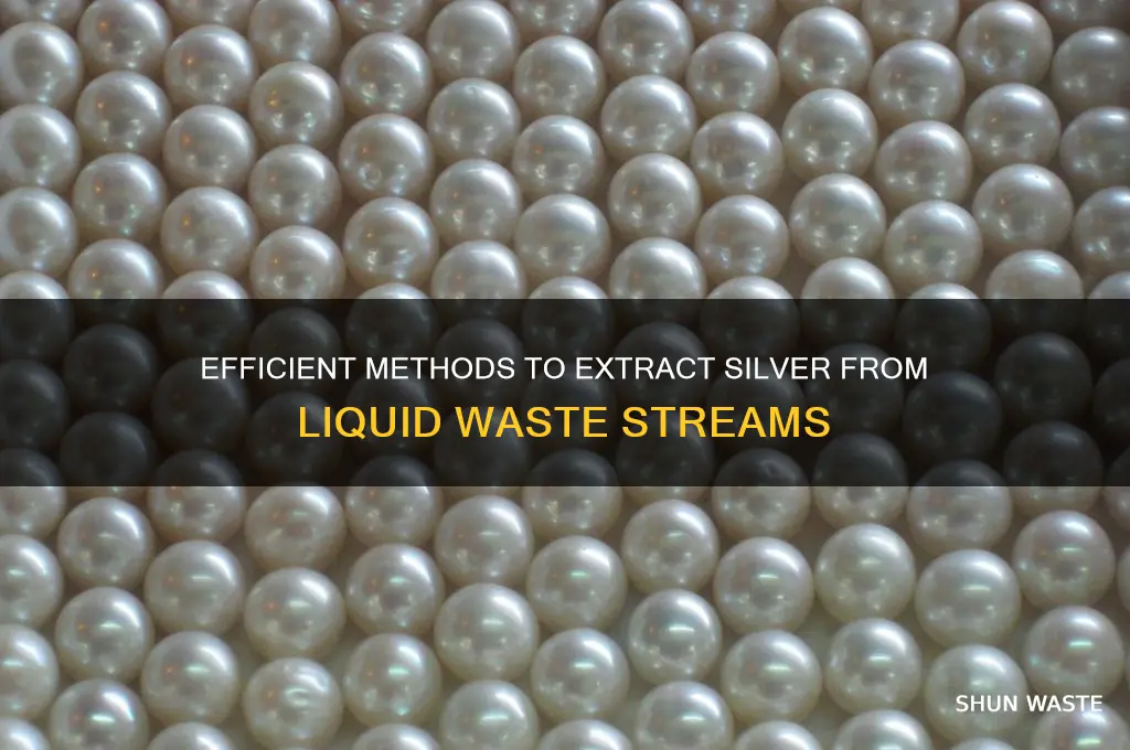 Efficient Methods To Extract Silver From Liquid Waste Streams | ShunWaste