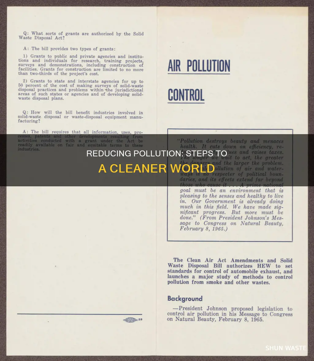 Reducing Pollution: Steps To A Cleaner World | ShunWaste