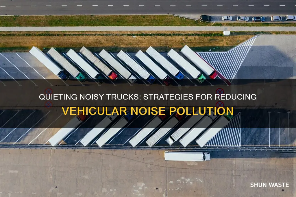 Quieting Noisy Trucks: Strategies For Reducing Vehicular Noise ...