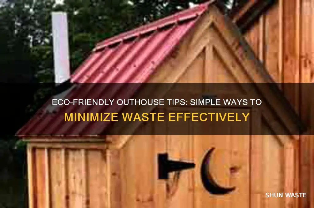 Eco-Friendly Outhouse Tips: Simple Ways To Minimize Waste Effectively ...