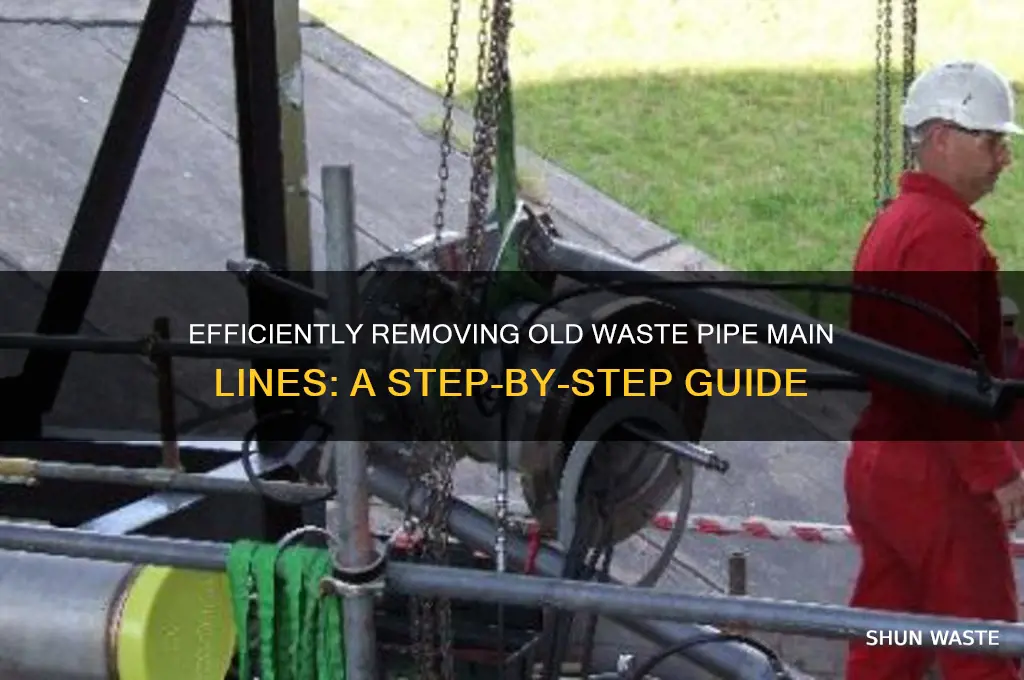 Efficiently Removing Old Waste Pipe Main Lines: A Step-By-Step Guide ...