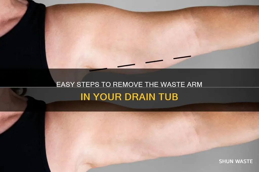Easy Steps To Remove The Waste Arm In Your Drain Tub | ShunWaste