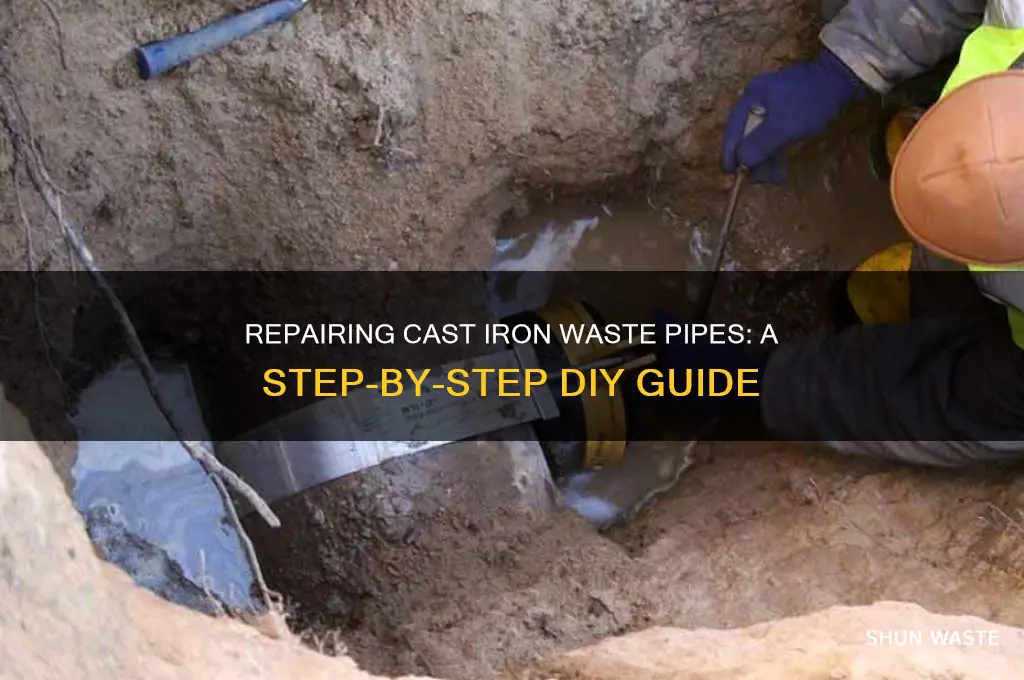 Repairing Cast Iron Waste Pipes: A Step-By-Step Diy Guide | ShunWaste
