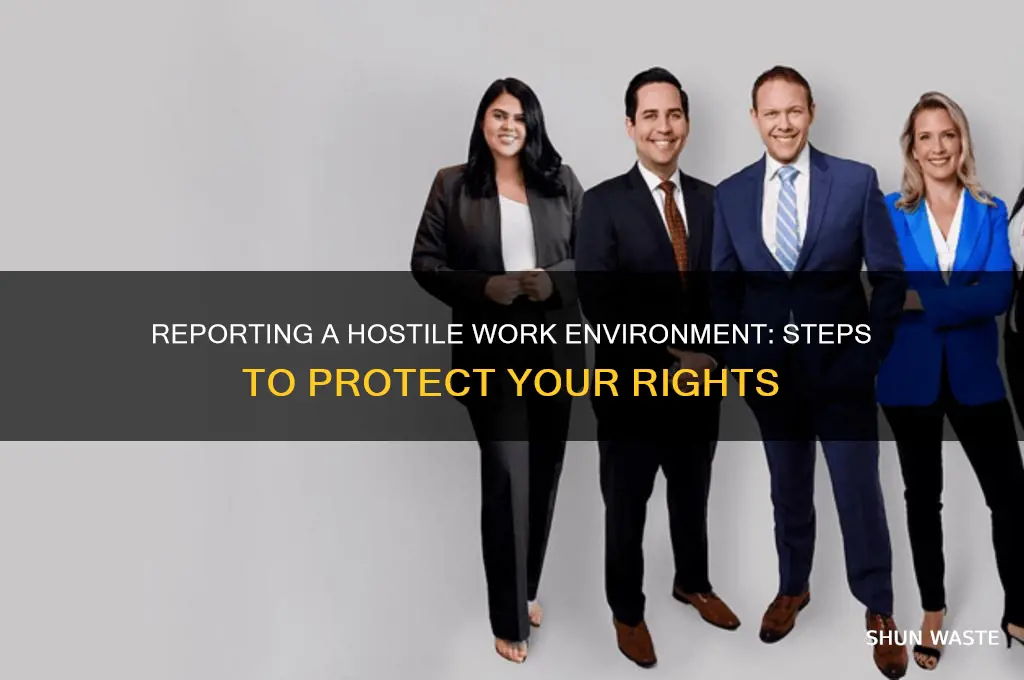 Reporting A Hostile Work Environment: Steps To Protect Your Rights ...