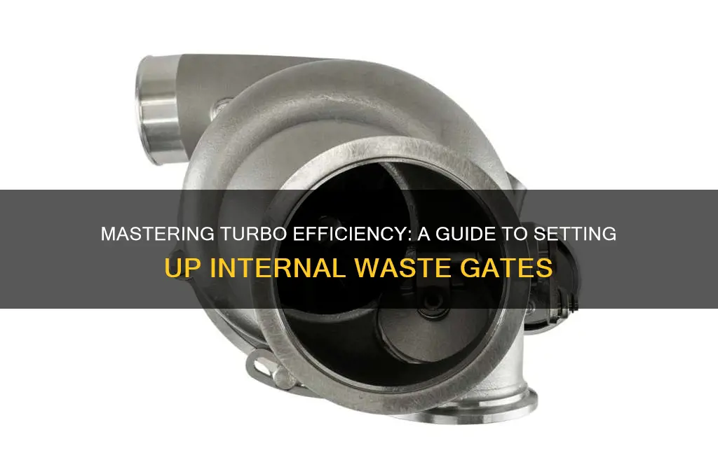 Mastering Turbo Efficiency: A Guide To Setting Up Internal Waste Gates ...