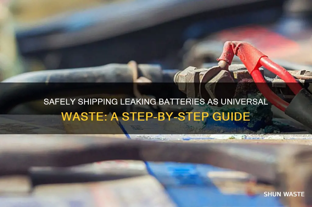 Safely Shipping Leaking Batteries As Universal Waste: A Step-By-Step ...