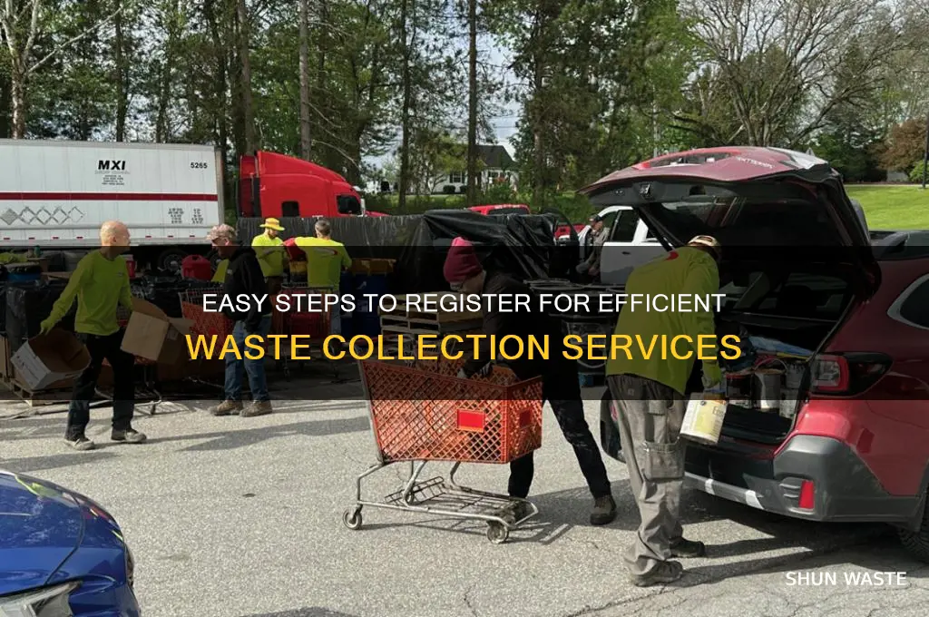Easy Steps To Register For Efficient Waste Collection Services | ShunWaste