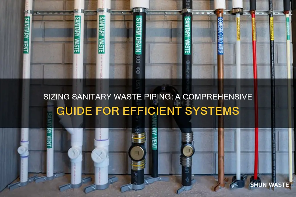 Sizing Sanitary Waste Piping: A Comprehensive Guide For Efficient ...