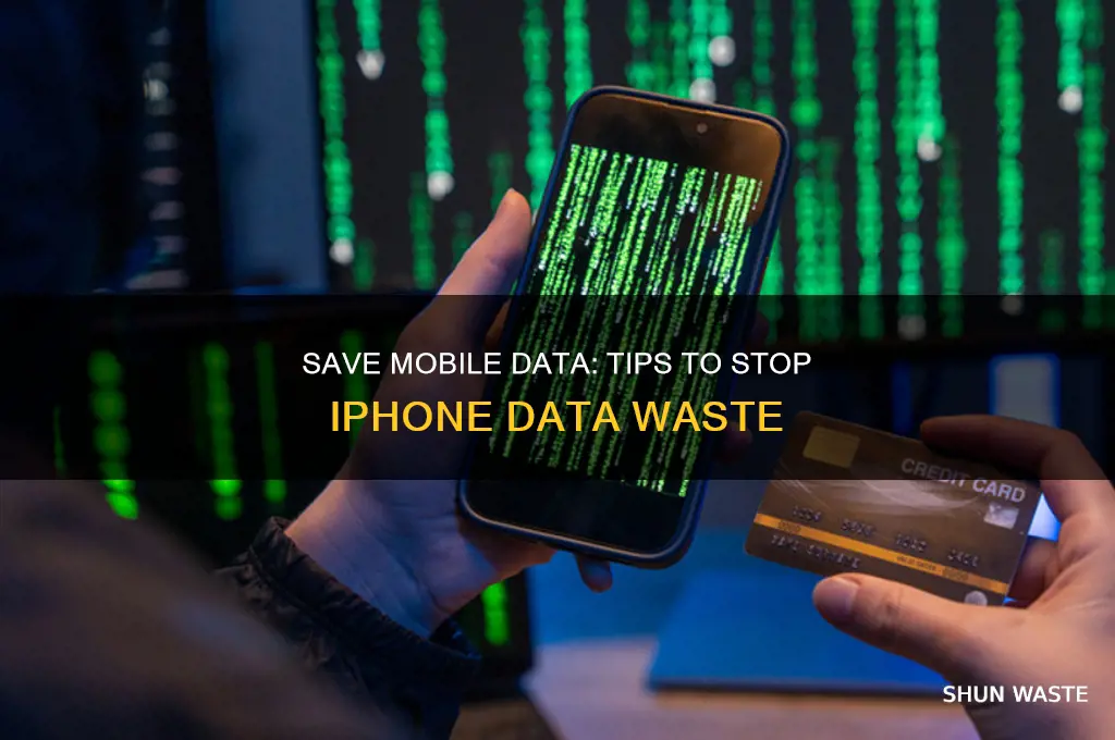 Save Mobile Data: Tips To Stop Iphone Data Waste | ShunWaste