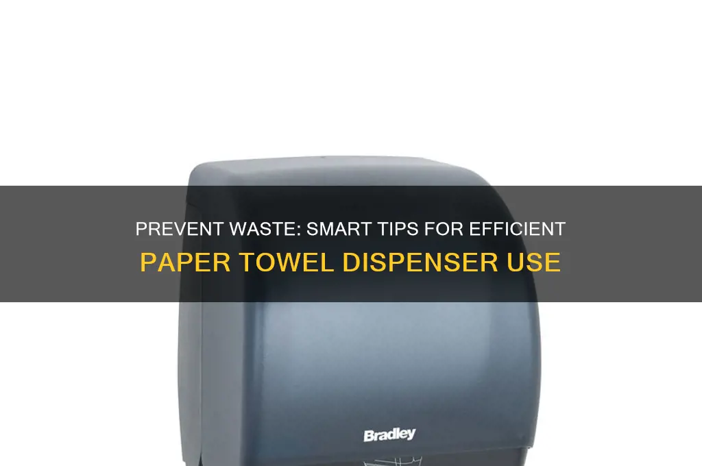 Prevent Waste: Smart Tips For Efficient Paper Towel Dispenser Use ...