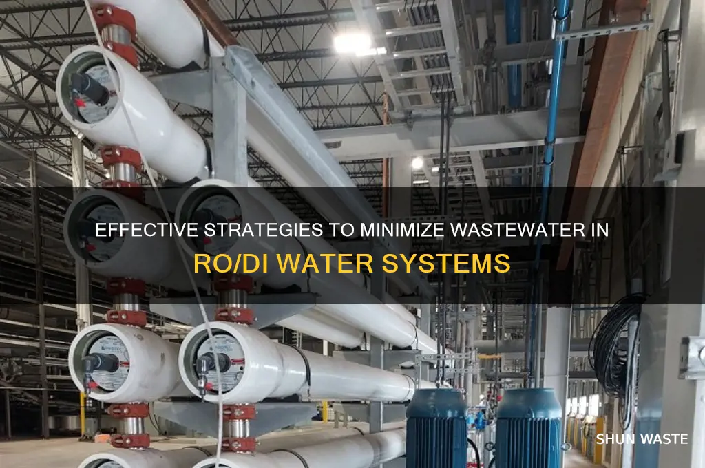 Effective Strategies To Minimize Wastewater In Ro/Di Water Systems ...