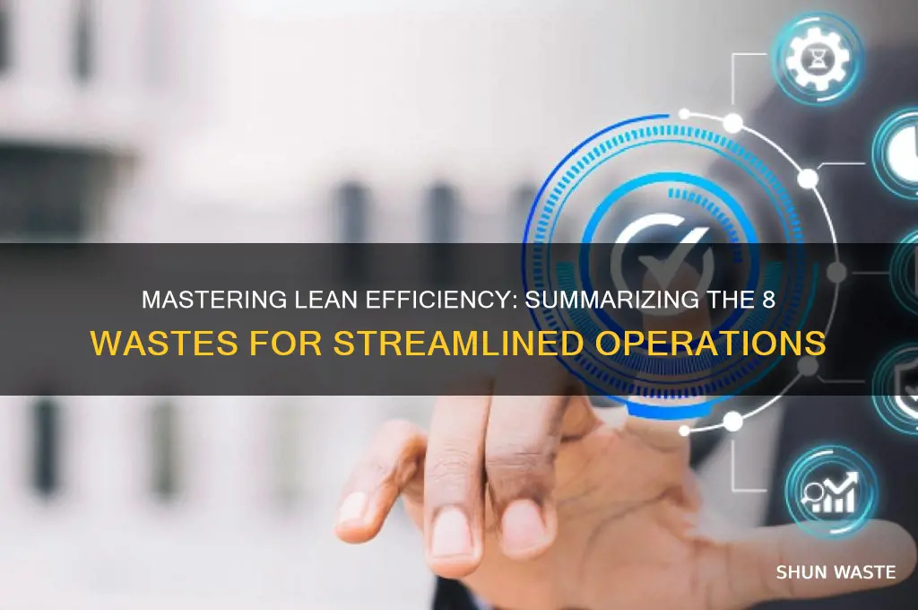 Mastering Lean Efficiency: Summarizing The 8 Wastes For Streamlined ...
