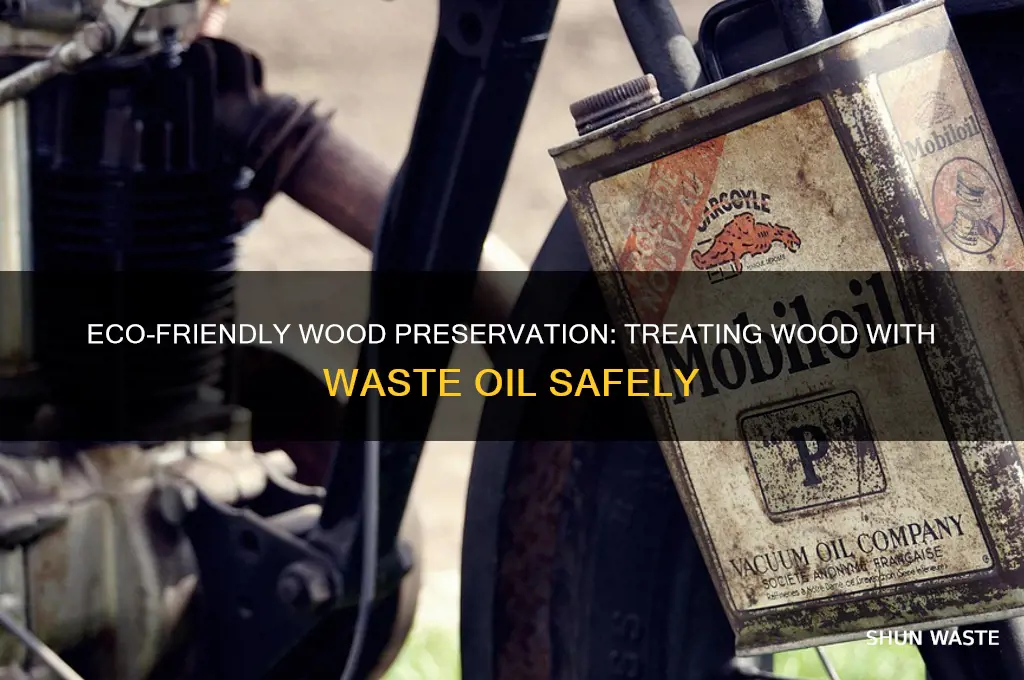 Eco-Friendly Wood Preservation: Treating Wood With Waste Oil Safely ...