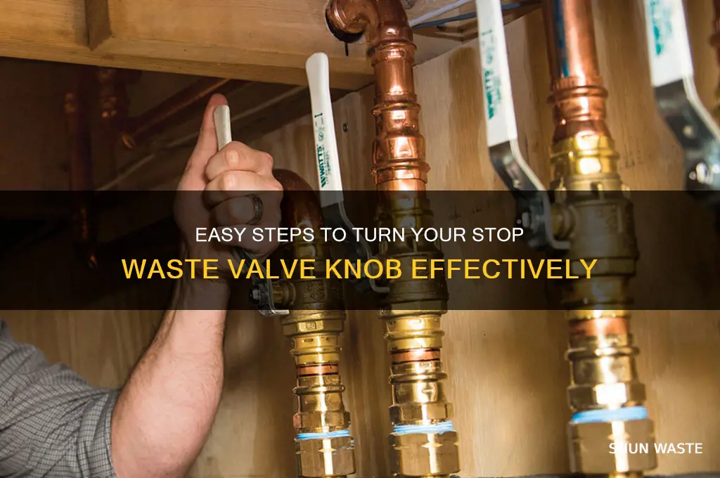 Easy Steps To Turn Your Stop Waste Valve Knob Effectively | ShunWaste