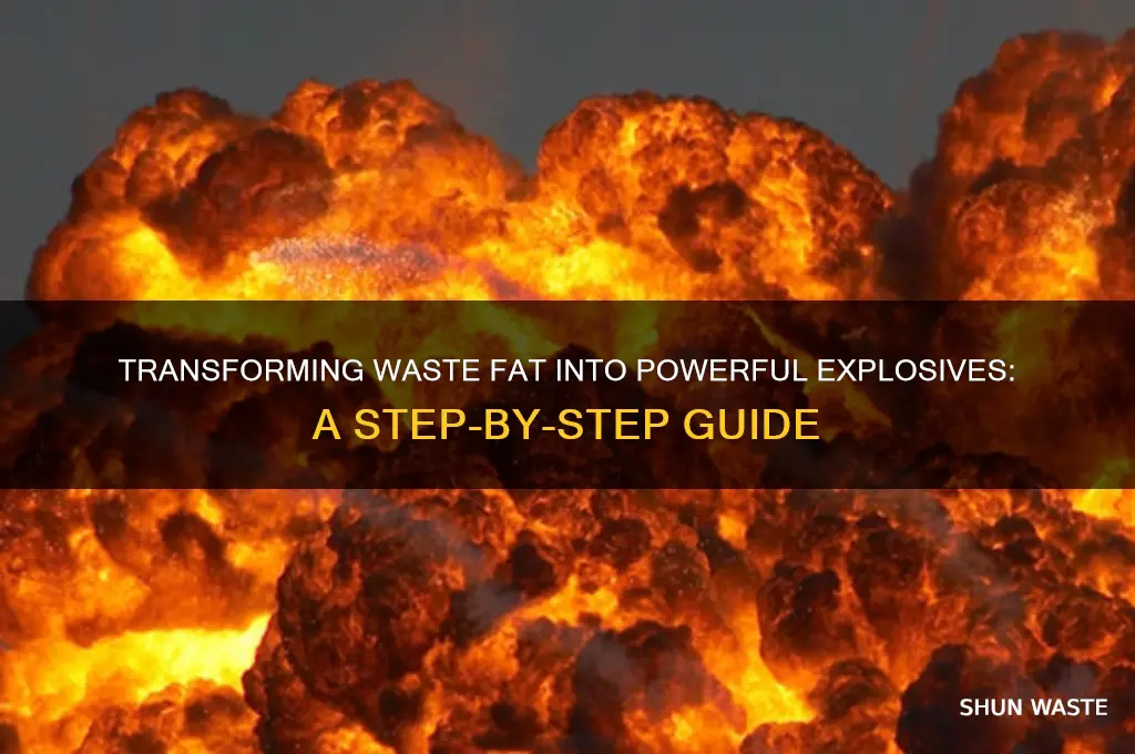 Transforming Waste Fat Into Powerful Explosives: A Step-By-Step Guide ...