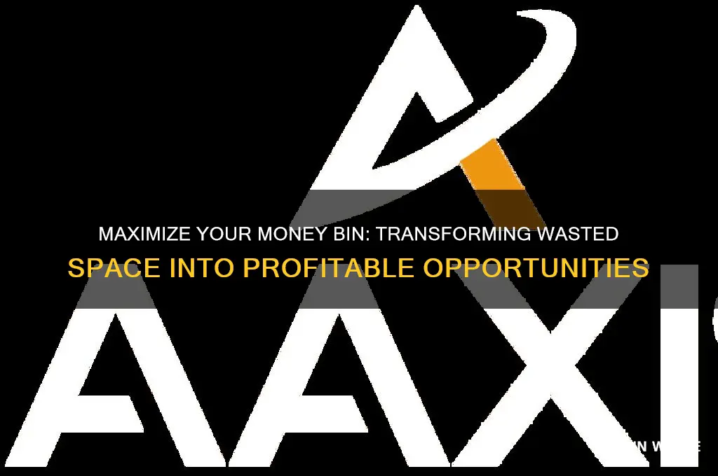Maximize Your Money Bin: Transforming Wasted Space Into Profitable ...