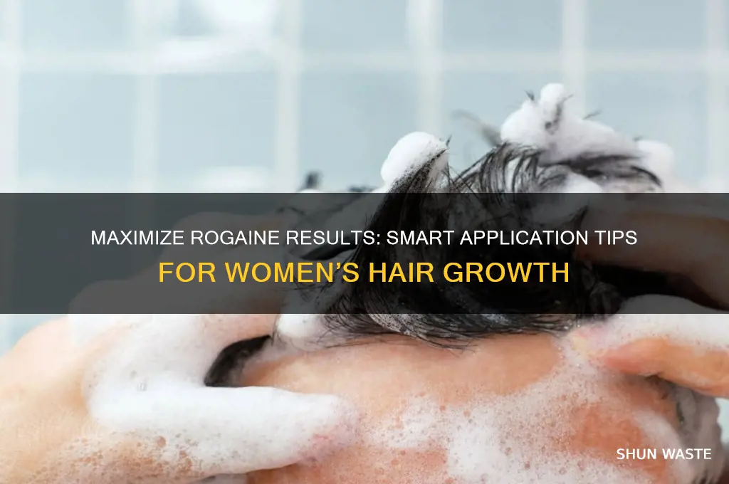 Maximize Rogaine Results: Smart Application Tips For Women’S Hair ...