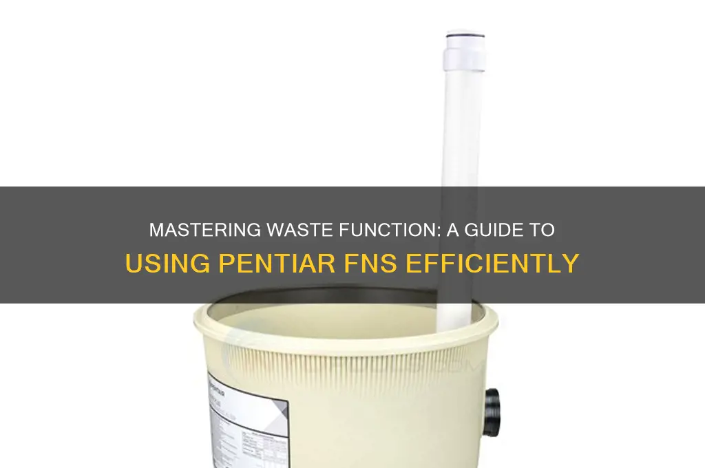 Mastering Waste Function: A Guide To Using Pentiar Fns Efficiently ...