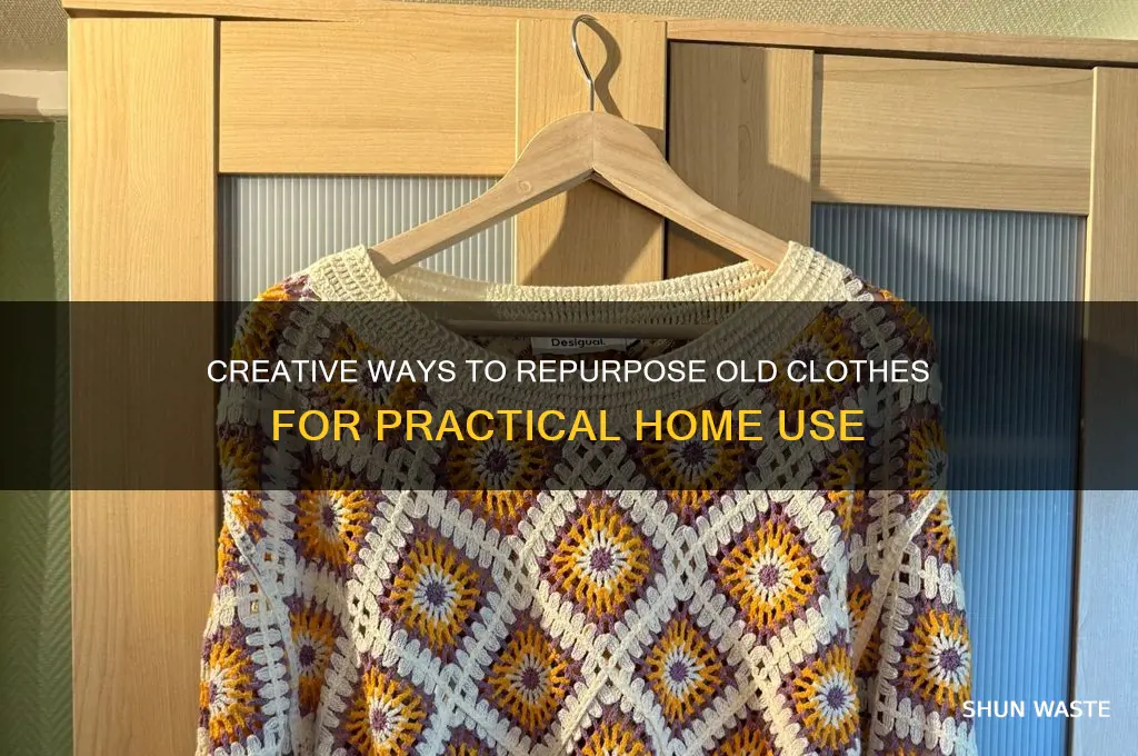 Creative Ways To Repurpose Old Clothes For Practical Home Use | ShunWaste