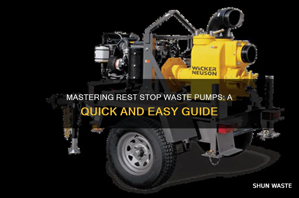 Mastering Rest Stop Waste Pumps: A Quick And Easy Guide | ShunWaste