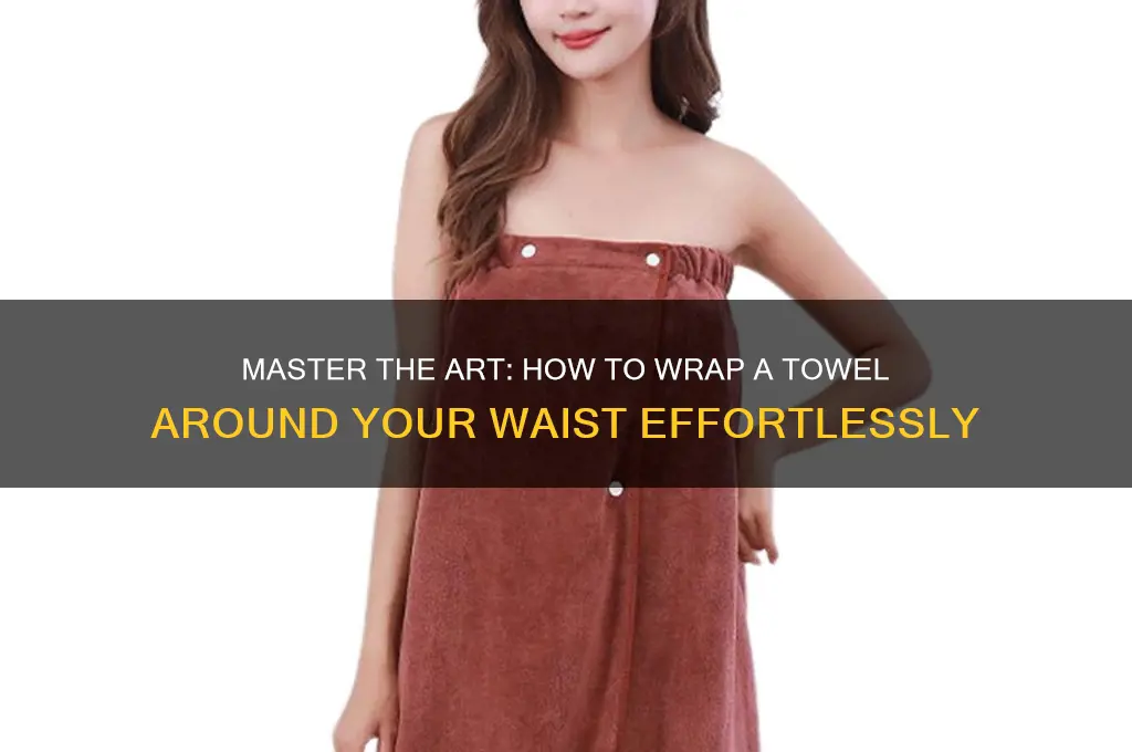 Master The Art: How To Wrap A Towel Around Your Waist Effortlessly ...
