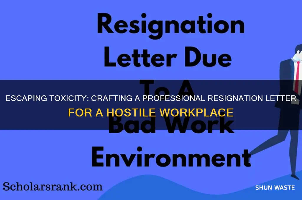 Escaping Toxicity: Crafting A Professional Resignation Letter For A ...