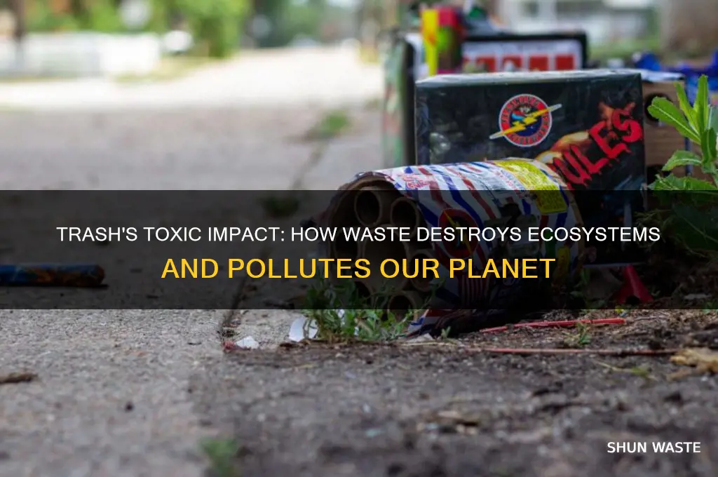 Trash's Toxic Impact: How Waste Destroys Ecosystems And Pollutes Our ...