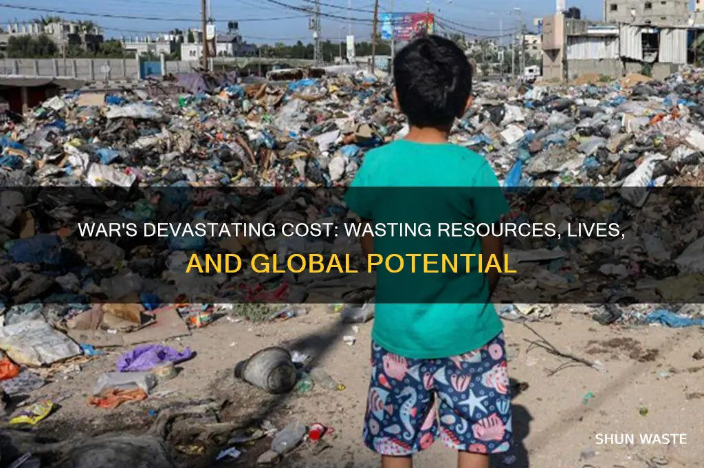 War's Devastating Cost: Wasting Resources, Lives, And Global Potential ...
