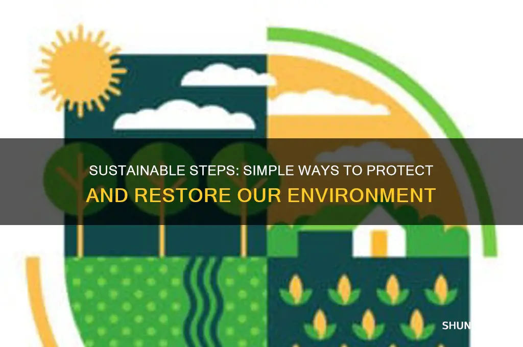 Sustainable Steps: Simple Ways To Protect And Restore Our Environment ...