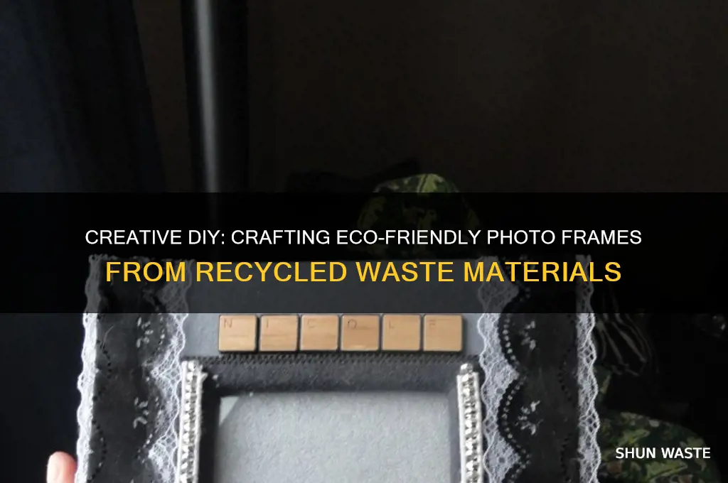 Creative Diy: Crafting Eco-Friendly Photo Frames From Recycled Waste ...