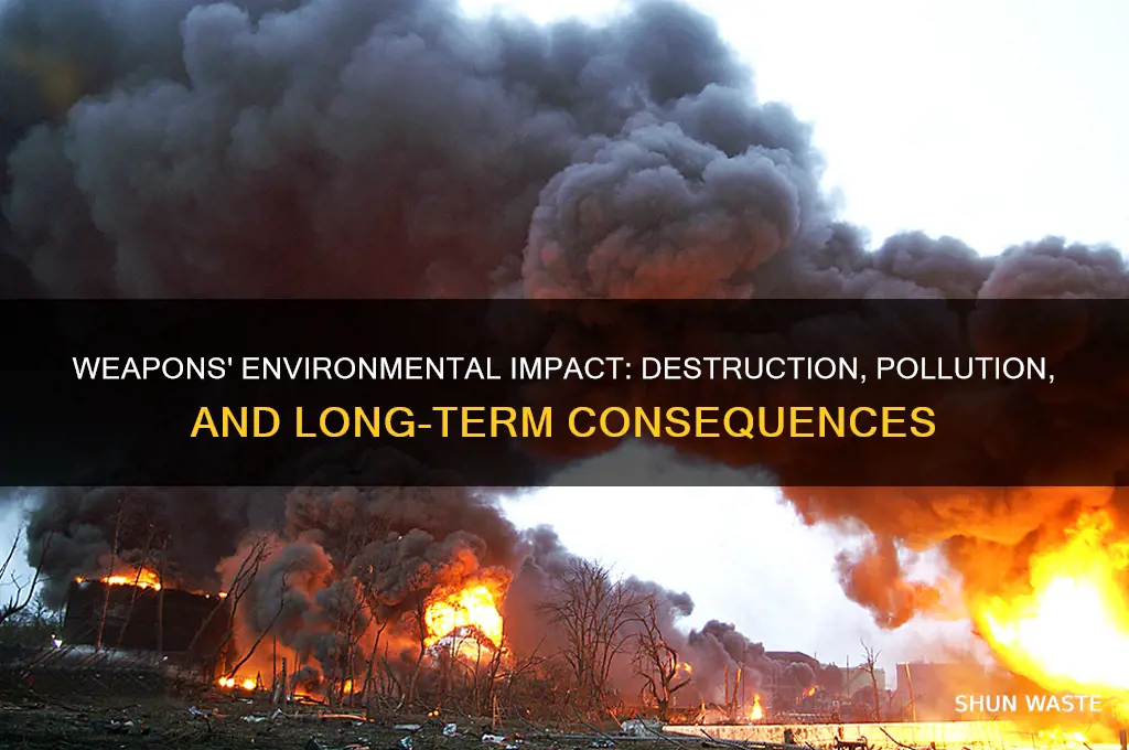 Weapons' Environmental Impact: Destruction, Pollution, And Long-Term ...