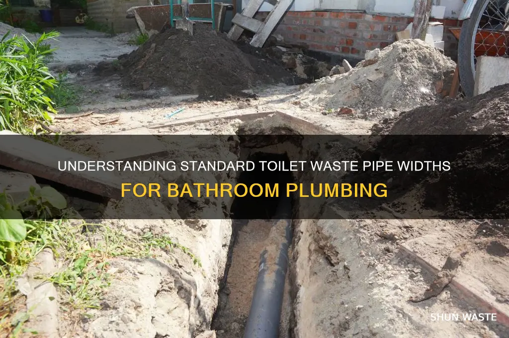 Understanding Standard Toilet Waste Pipe Widths For Bathroom Plumbing ...