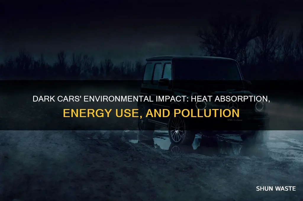 Dark Cars' Environmental Impact: Heat Absorption, Energy Use, And ...