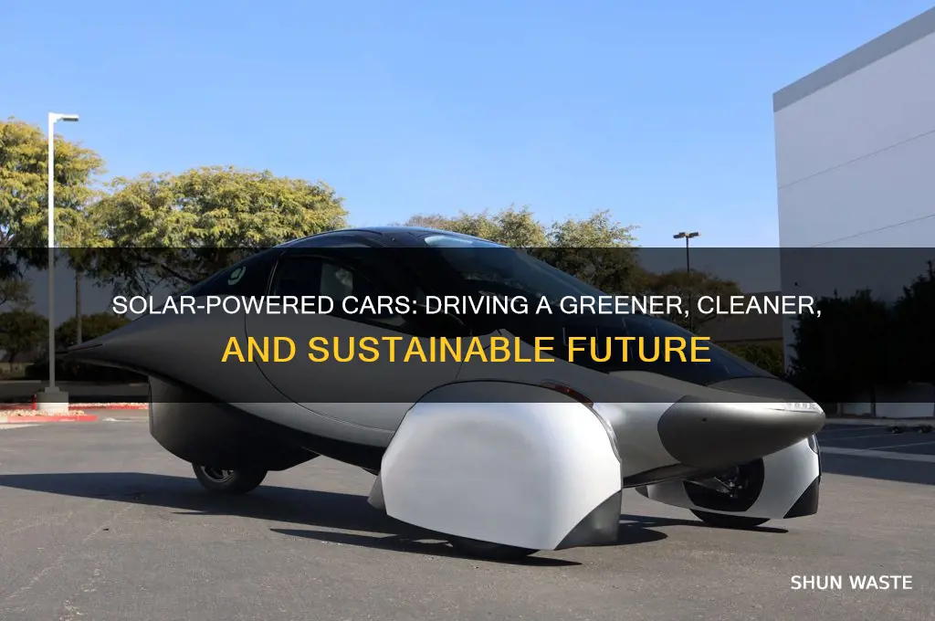 Solar-Powered Cars: Driving A Greener, Cleaner, And Sustainable Future ...