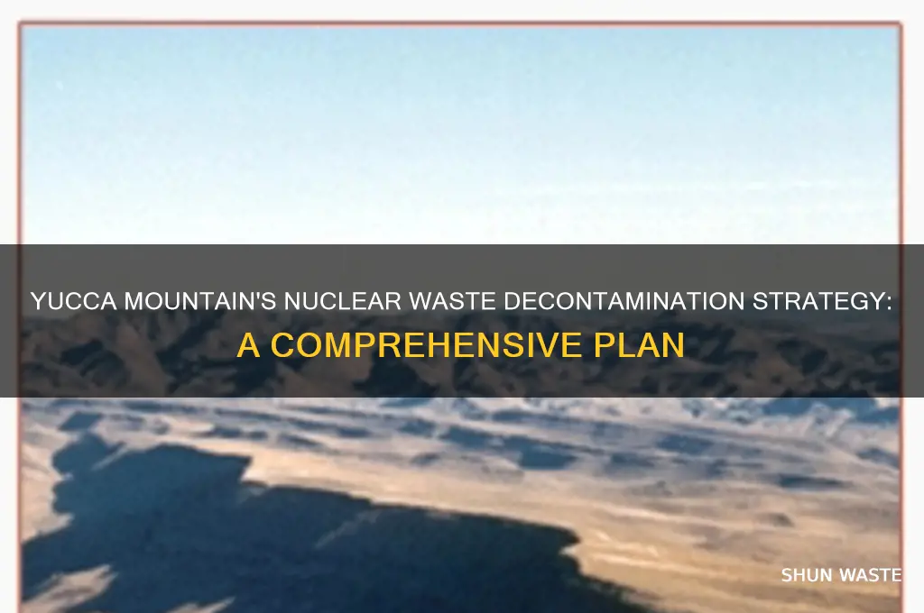 Yucca Mountain's Nuclear Waste Decontamination Strategy: A ...
