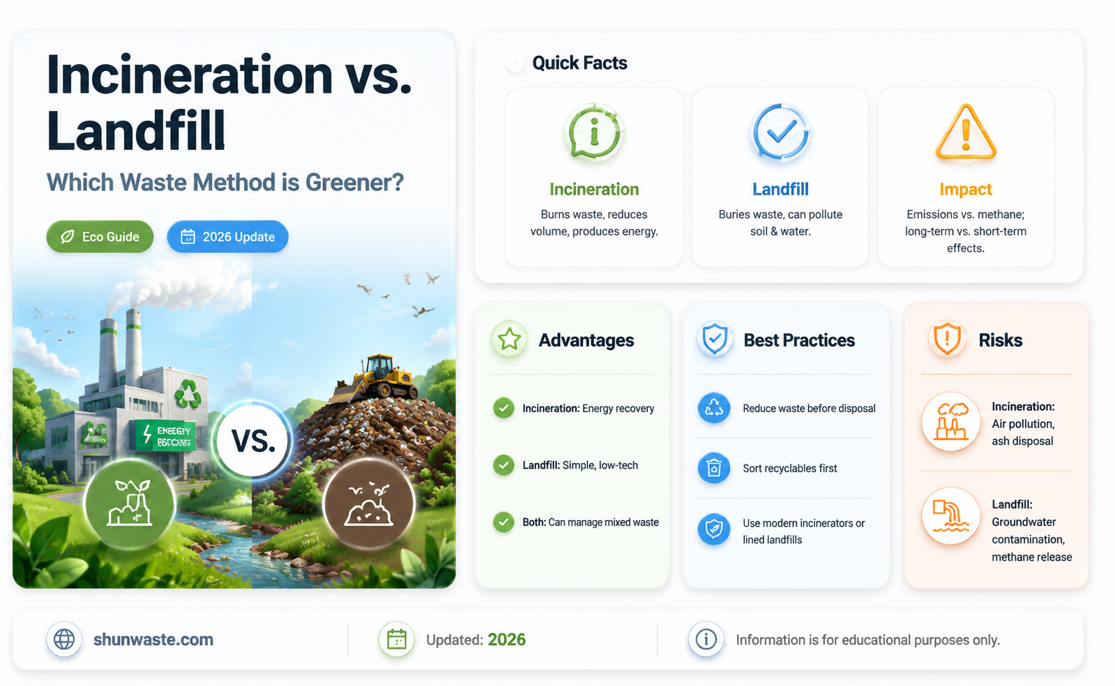 Incineration Vs. Landfill: Which Waste Disposal Method Is Greener ...