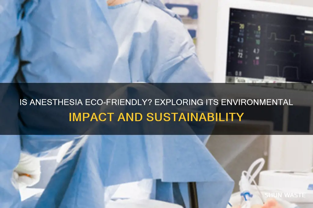 Is Anesthesia Eco-Friendly? Exploring Its Environmental Impact And ...