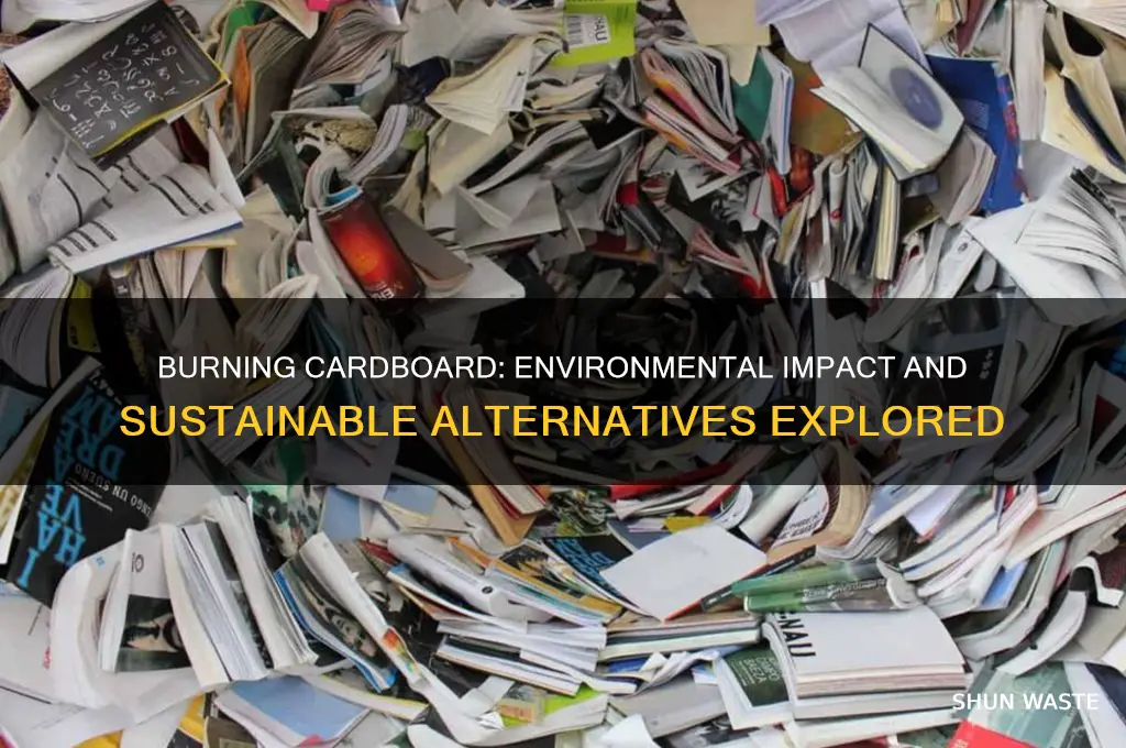 Burning Cardboard: Environmental Impact And Sustainable Alternatives ...