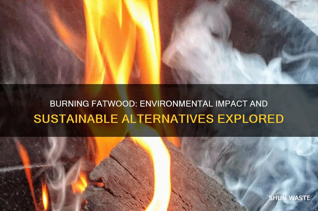Burning Fatwood: Environmental Impact And Sustainable Alternatives ...