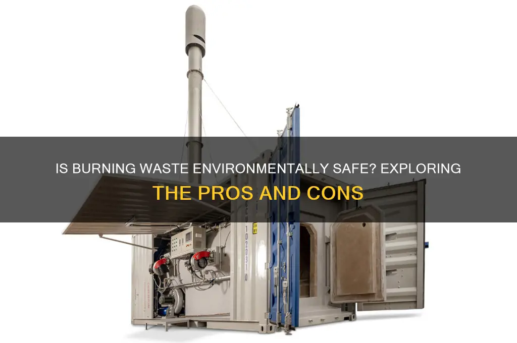 Is Burning Waste Environmentally Safe? Exploring The Pros And Cons ...