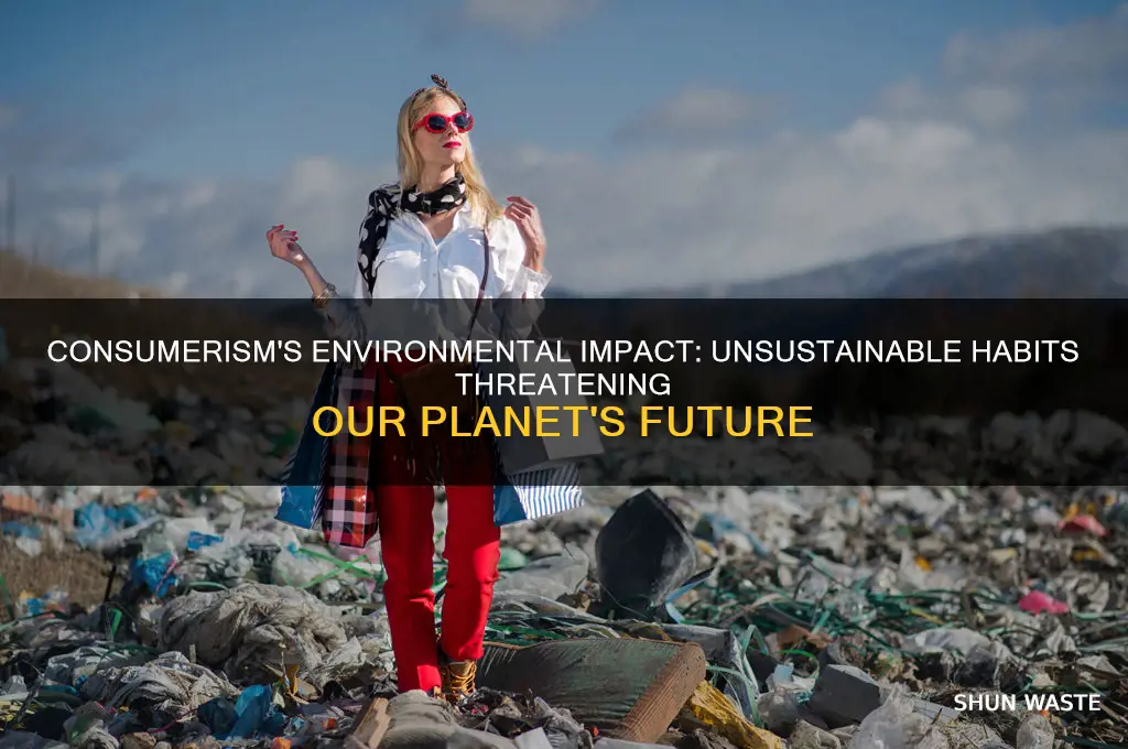 Consumerism's Environmental Impact: Unsustainable Habits Threatening ...