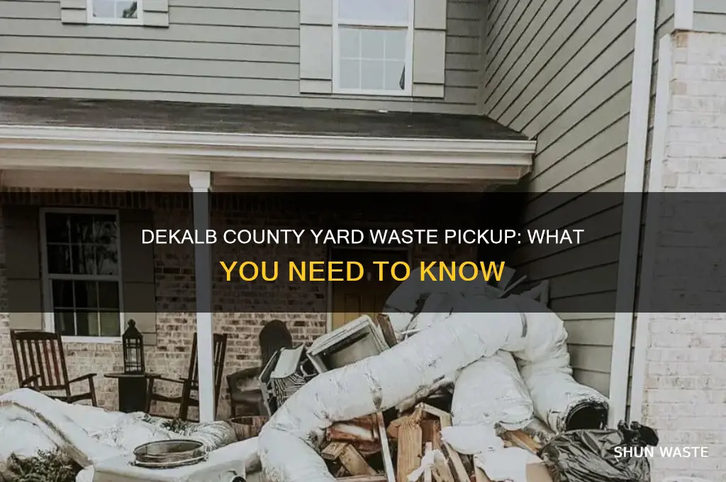 Dekalb County Yard Waste Pickup: What You Need To Know | ShunWaste