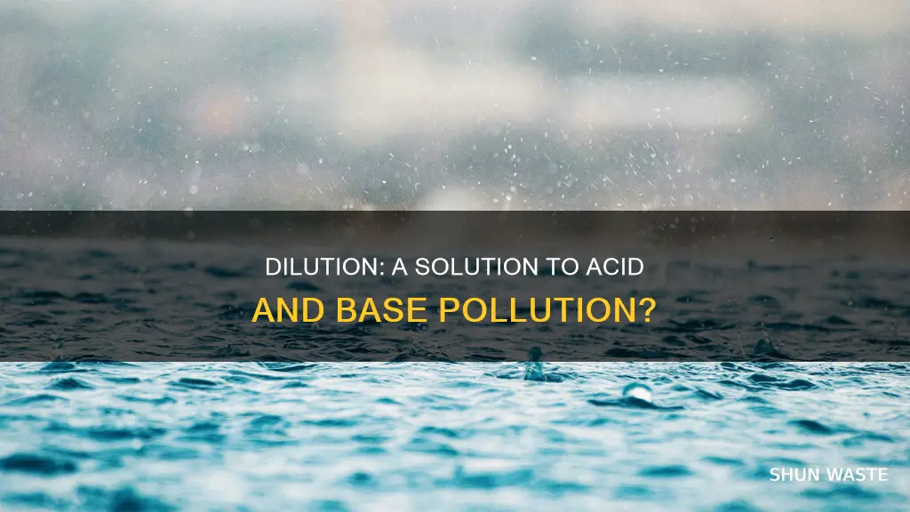 Dilution: A Solution To Acid And Base Pollution? | ShunWaste