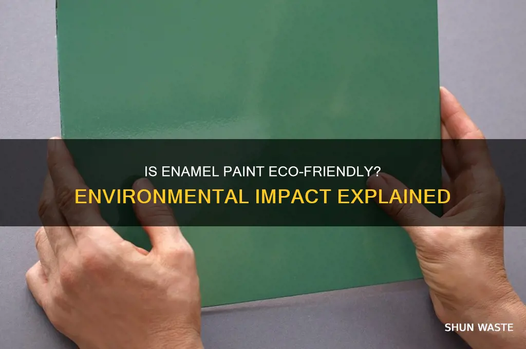 Is Enamel Paint Eco-Friendly? Environmental Impact Explained | ShunWaste